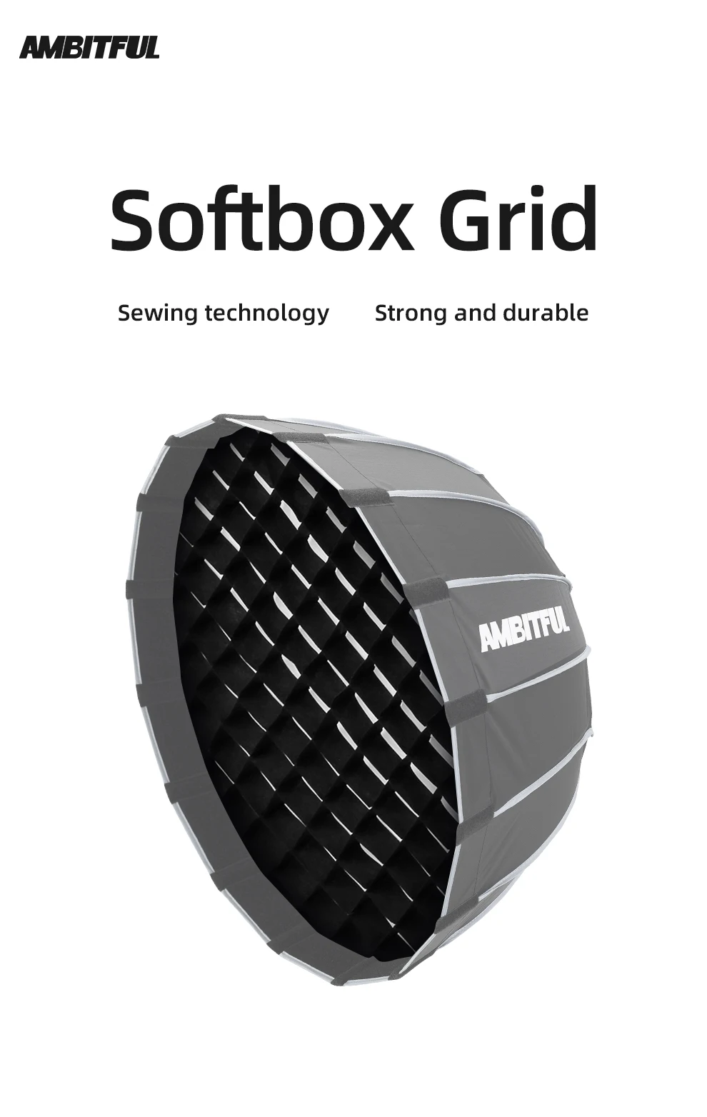 AMBITFUL Softbox Honeycomb Grid - Enhance Your Lighting