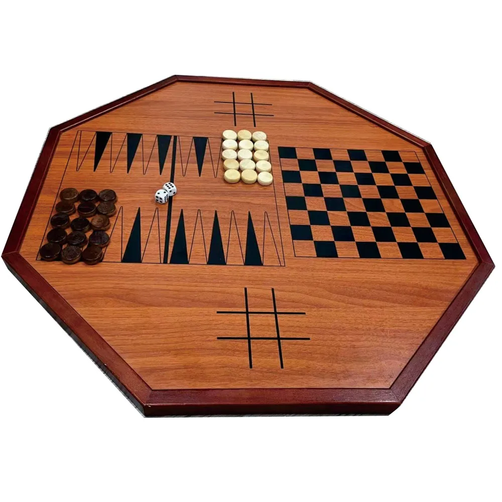 Crokinole Tournament Checker Board Game Table Top Playing Surface for ...