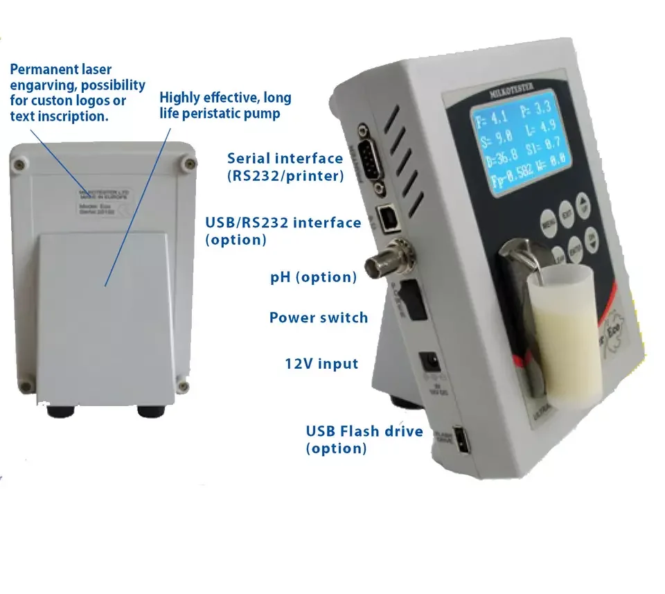 MSLMK01Hot Selling Milk Analyzer for Dairy Industries Ultrasonic Eko ...