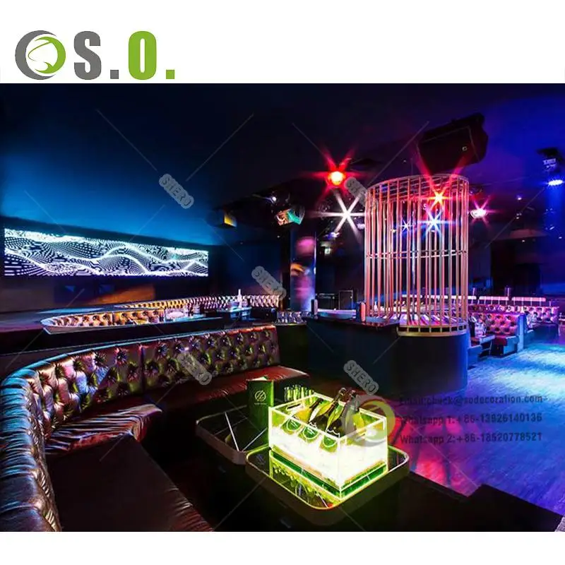 Custom Nightclub Vip Booths Party Lounge Furniture Strip Club Furniture ...