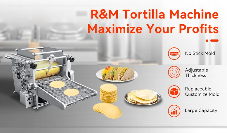 Electric Tortilla Machine - Efficient & Durable Solutions