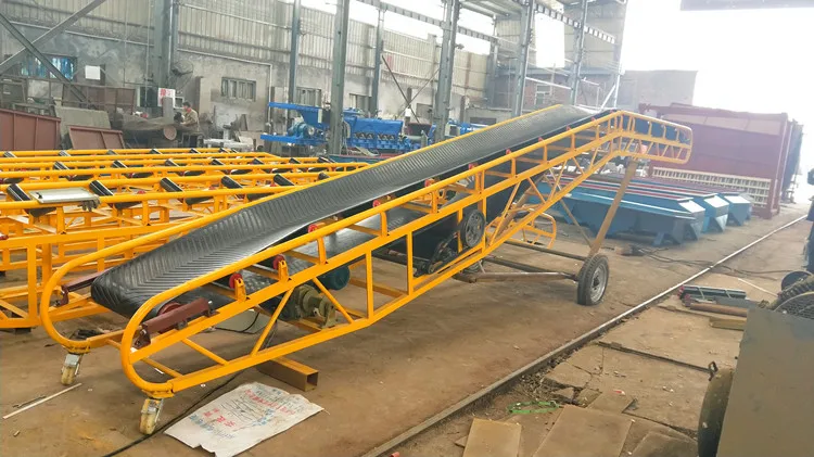 Large Fast Speed Manpower-Saving Rubber Conveyor Belt for Cement ...