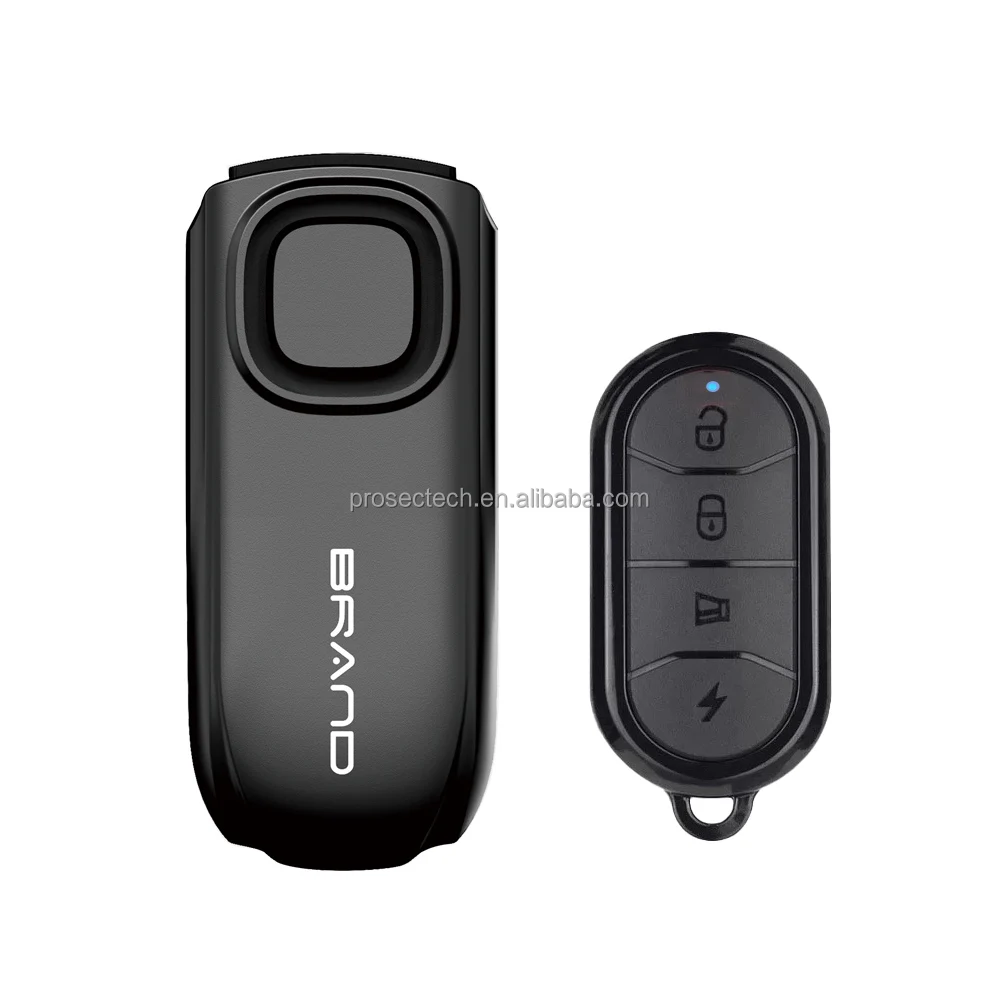 113db Wireless Remote Vibration Sensor Alarm - Anti Theft