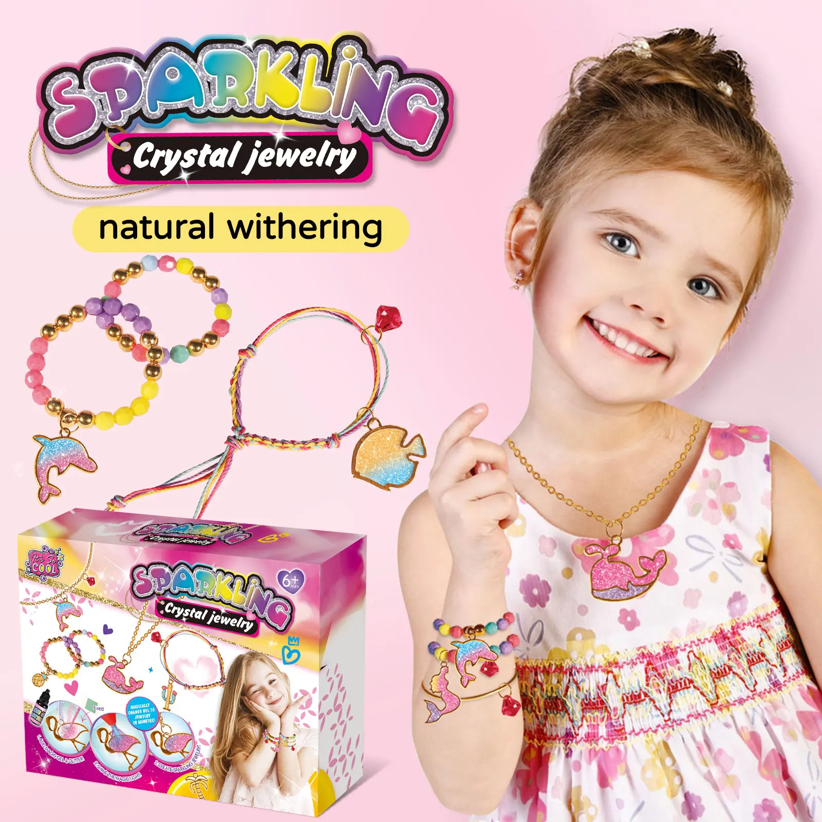 Creative Colored Handcrafted Snap Beads Diy Bracelet & Jewelry Maker ...