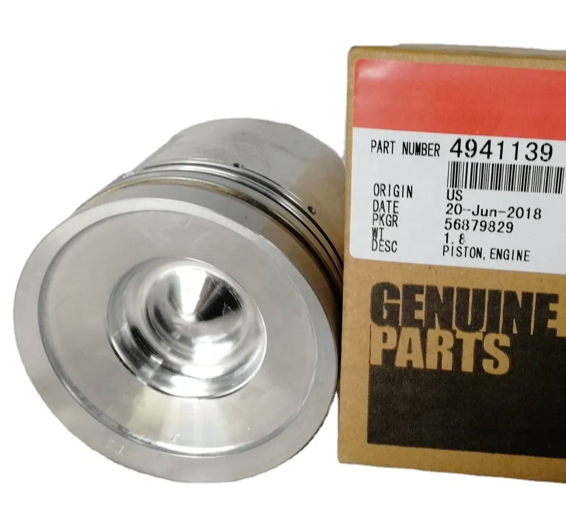 QSB3.3 B3.3 partes del motor diesel pistón 4941139 4955416 anillo de ...