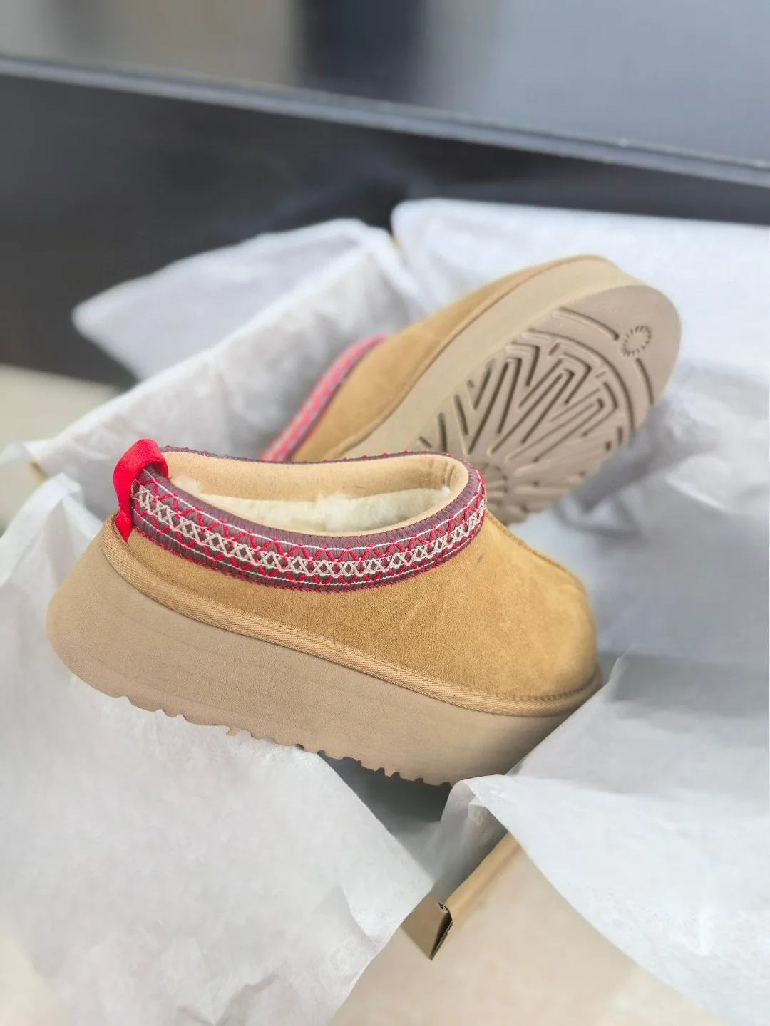 2024 Original Quality Ugges Tutz U2G Classic Fluffy Mules for Women ...