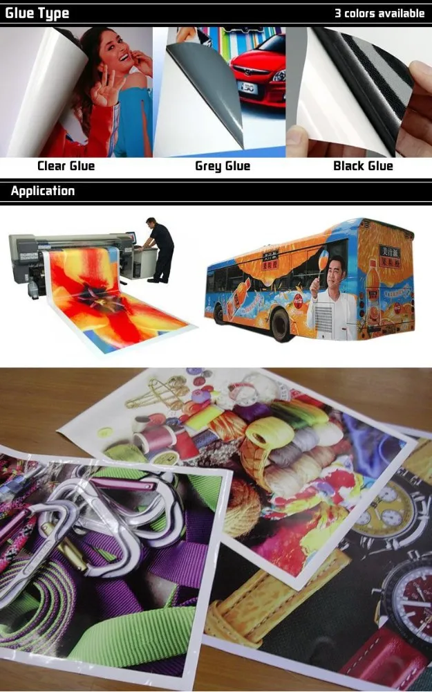 Npudun Printable Adhesive Matte Black Back Car Wrap Vinyl Sticker Roll ...