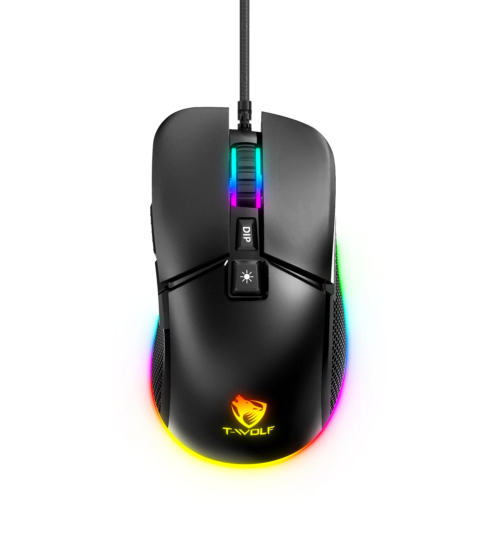 Gaming Wired Mouse Gamer 7200 Dpi Rgb Led Backlight Ergonomic Gaming ...
