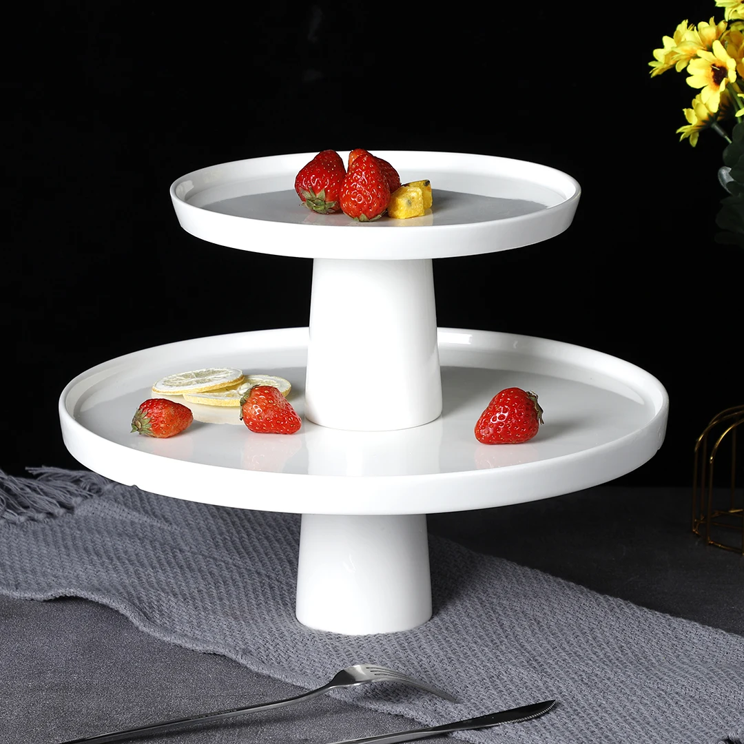 Modern Round White Color Luxury Party Decoration Porcelain Ceramic ...