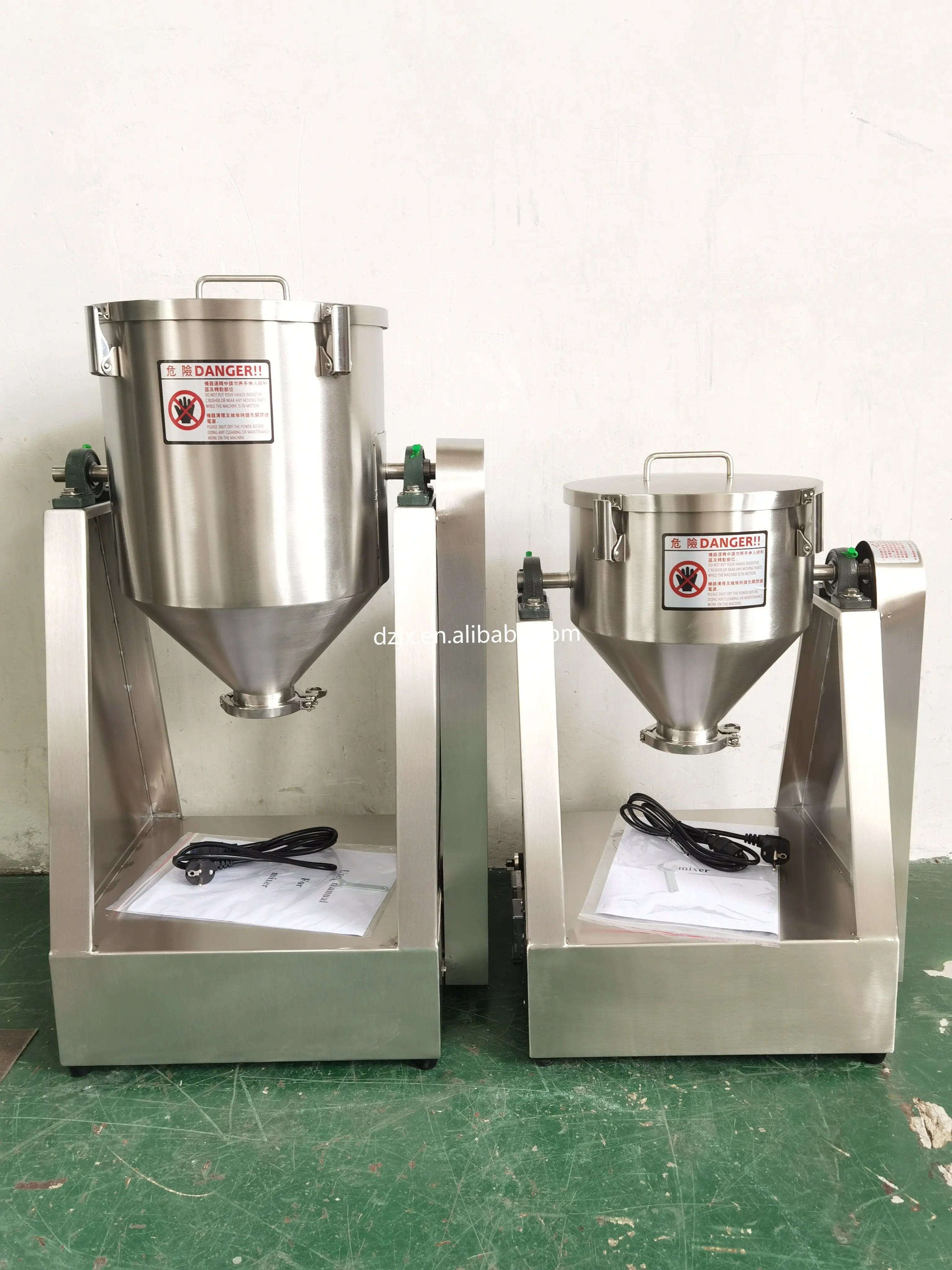 DZJX Powder Mixer - Versatile & Safe Desktop Mixing Machine