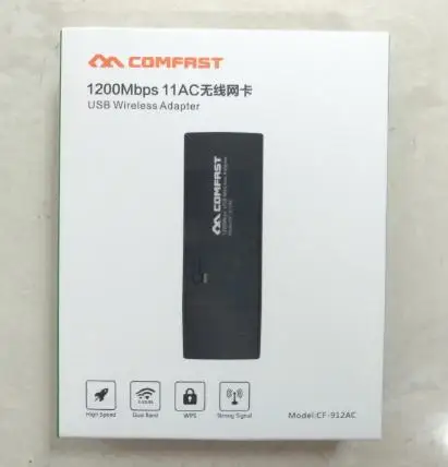 1200mbps Realtek 8812au ชิปเซ็ต Wifi Usb อะแดปเตอร์/ไดรเวอร์ Usb 3.0 ...