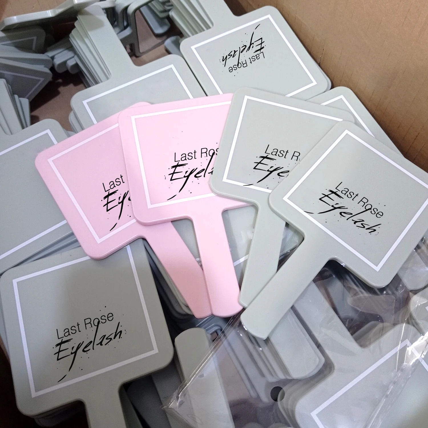 Eye Lashes Box Empty Unique Eye Lash Packaging With Custom Logo Luxury ...