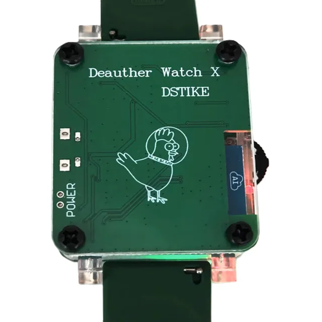 DSTIKE Deauther Watch X - Green & Red: Advanced ARM Development Boards ...