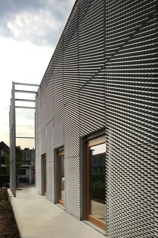 Colorful Aluminum Expanded Mesh Perforated Ceiling Panel Architectural ...