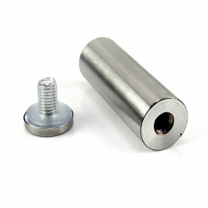 M18 M25 Stainless Steel SUS304 SUS316 Wall Mounted Sign Glass Standoff