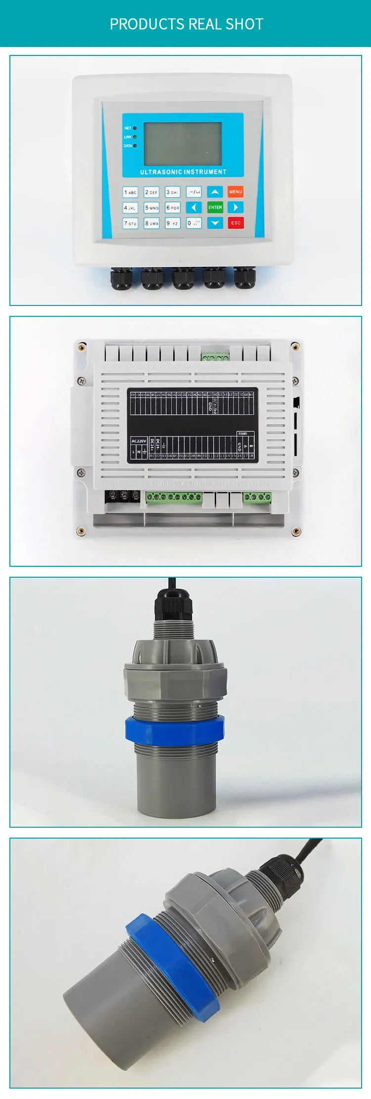RS232 Parshall Flume Open Channel Flow Meter by Aice Tech