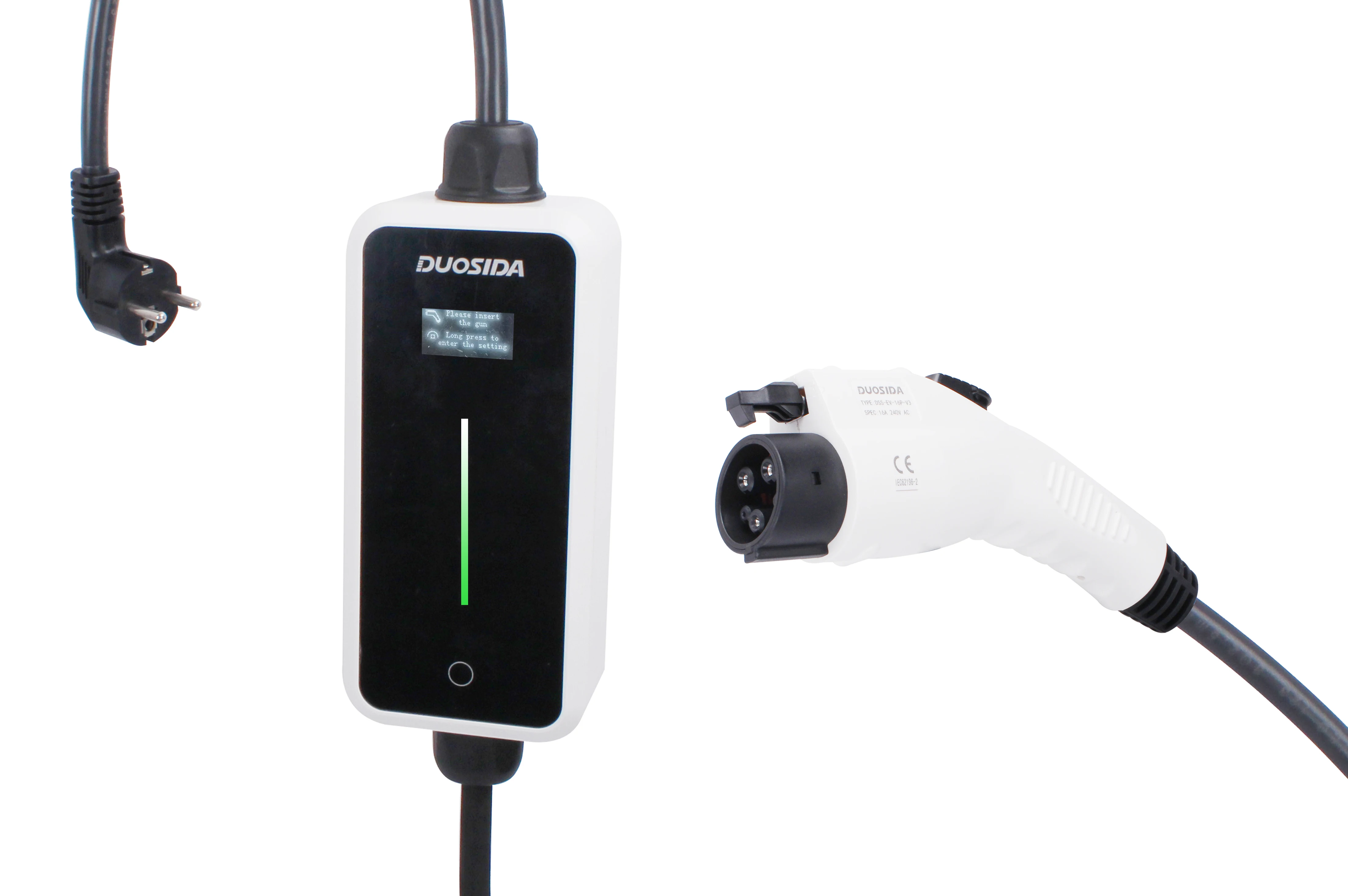 J1772 Charger for Home EVSE Single Phase 3.5kw Portable Ev Charging Box ...
