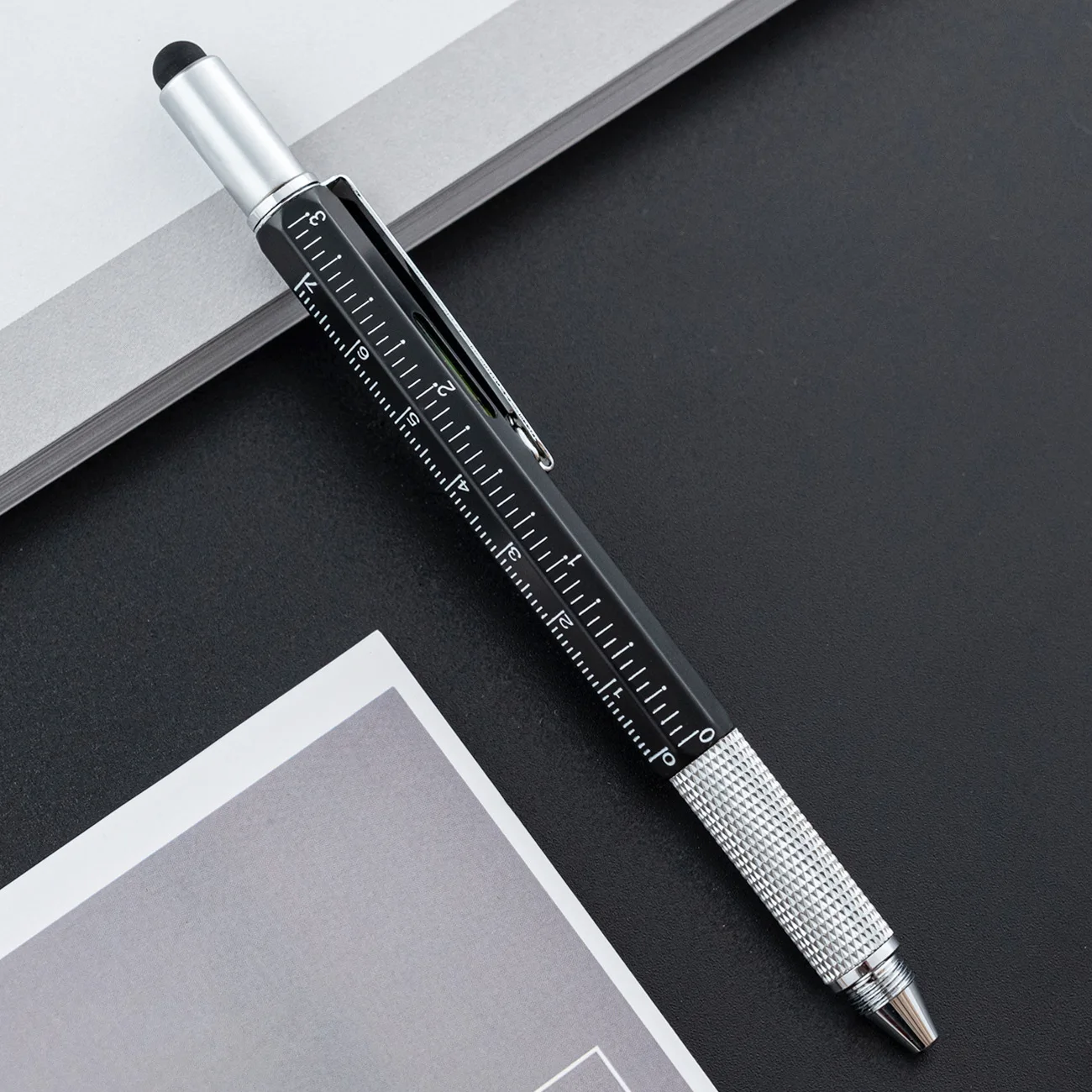 Multifunctional Screwdriver Ballpoint Pen with Level Scale