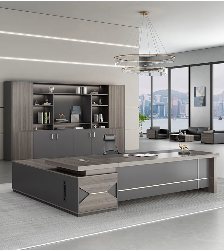 Modern Design High End Ceo Office Furniture Table Customize Luxury Boss ...