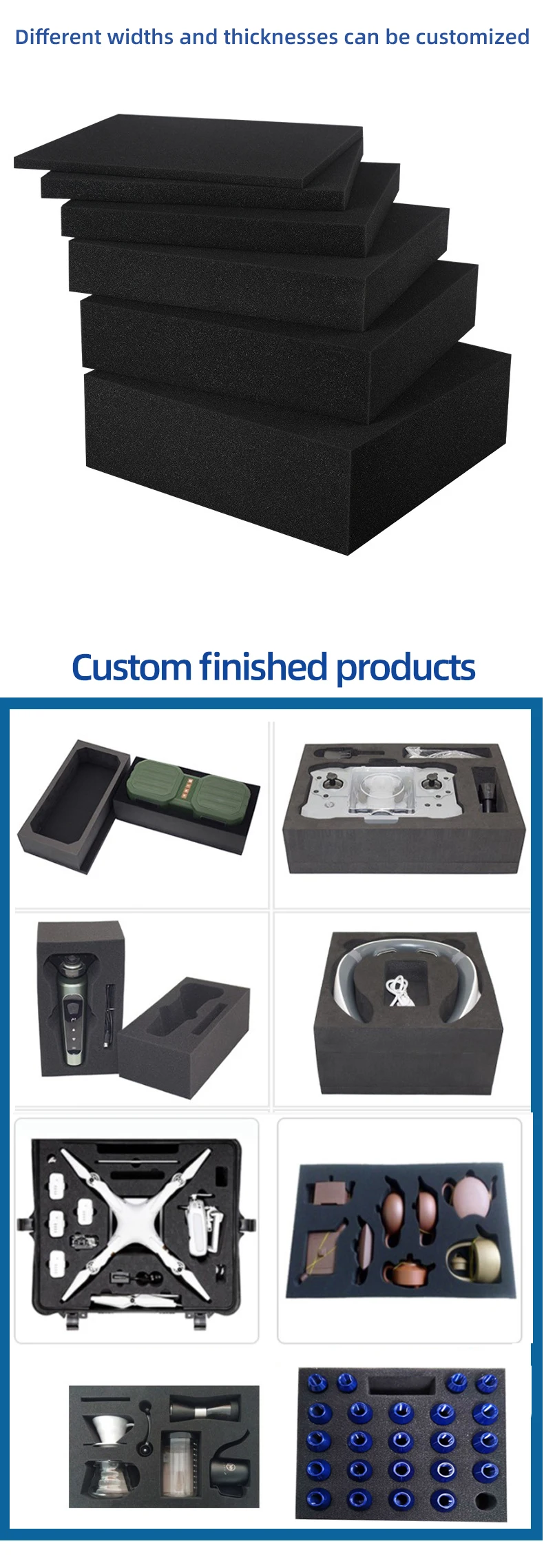 Dense Packing Foam - High Density Closed Cell Polyethylene