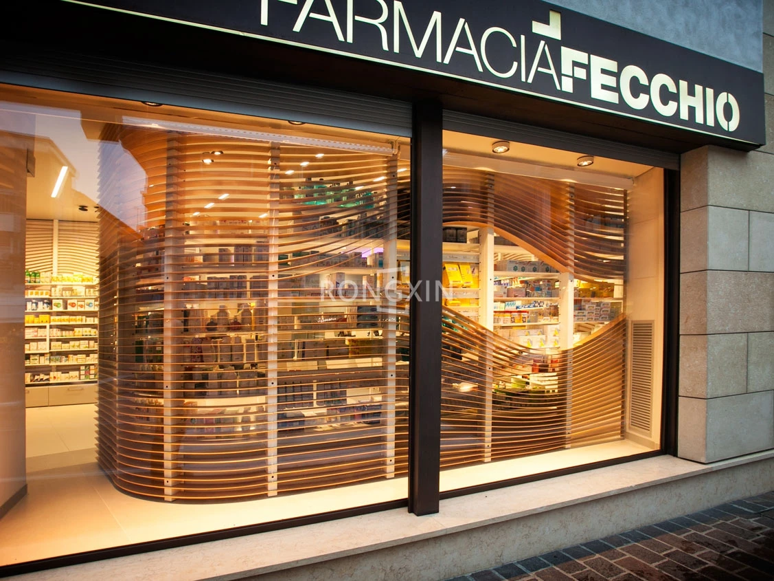 Customized Medical Shelf Mdf Wood Laminate Pharmacy Shelving Systems ...