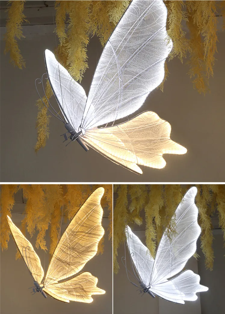 LED Giant Lighting Butterfly Road Lead Lights for Weddings