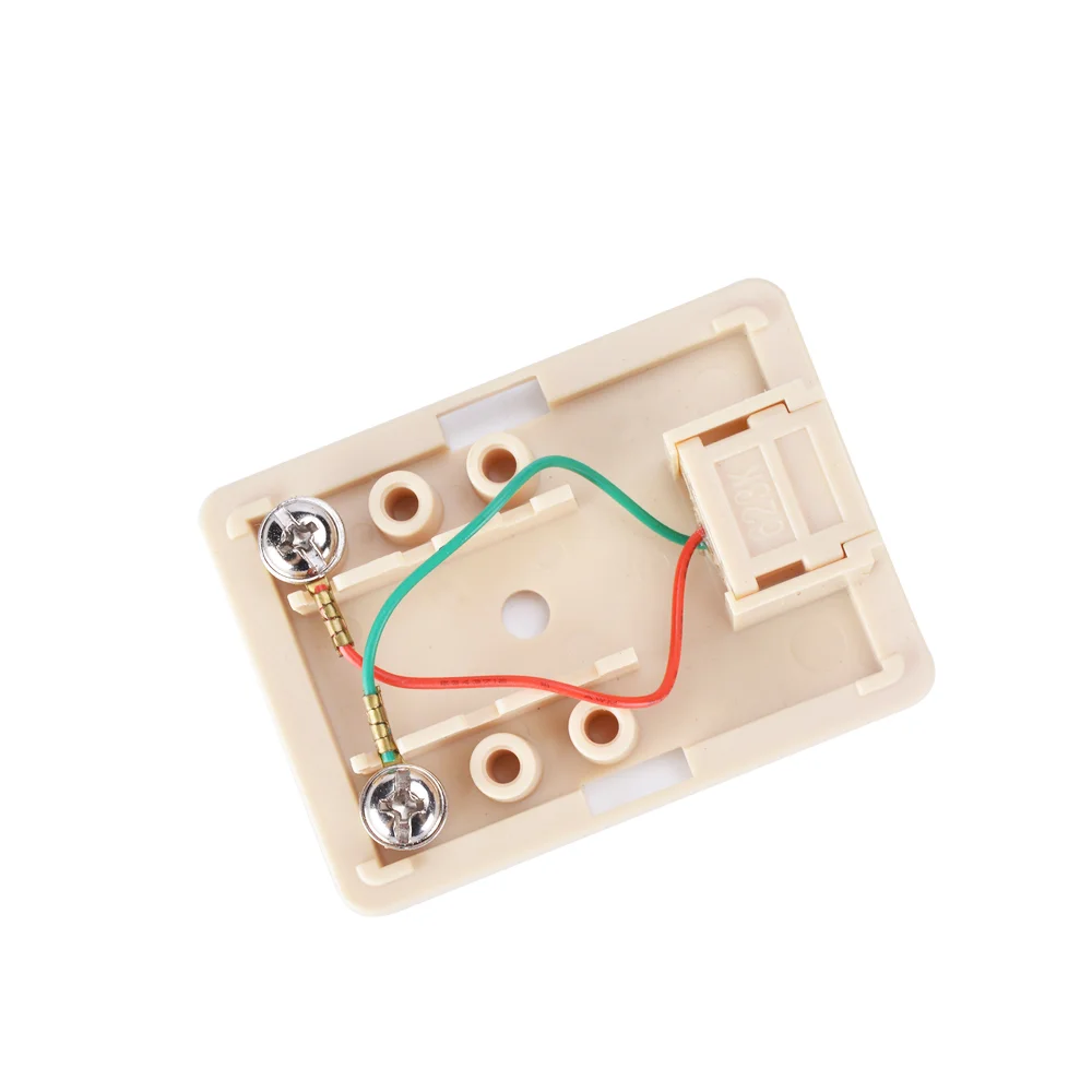 High Quality Electrical Rj11 Splitter Keystone Jack Adapter 2 Ports 3 ...