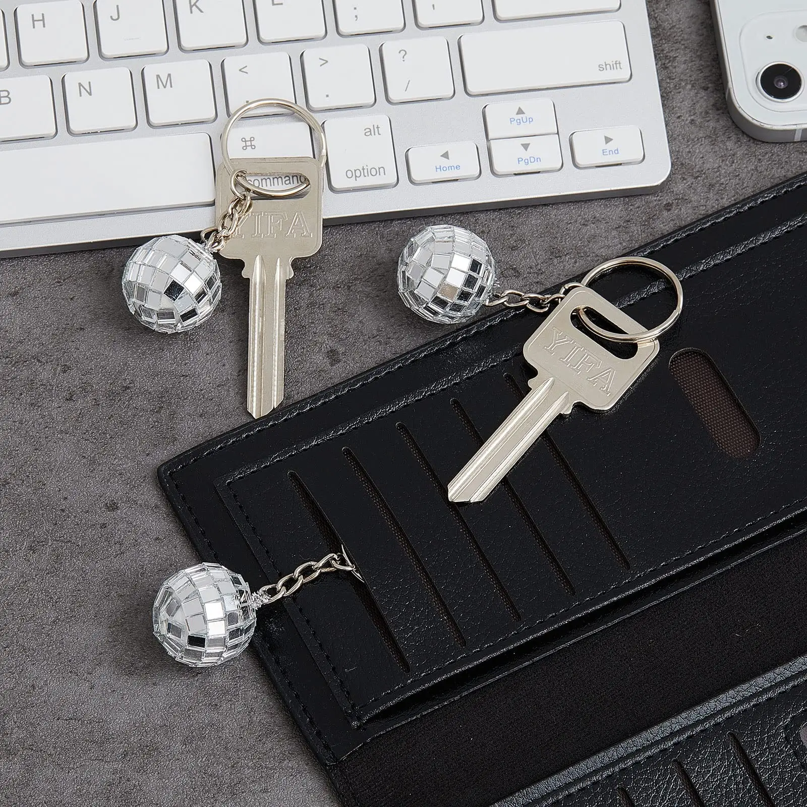 Lilangda Wholesale Creative Keyring - 70s Disco Accessories