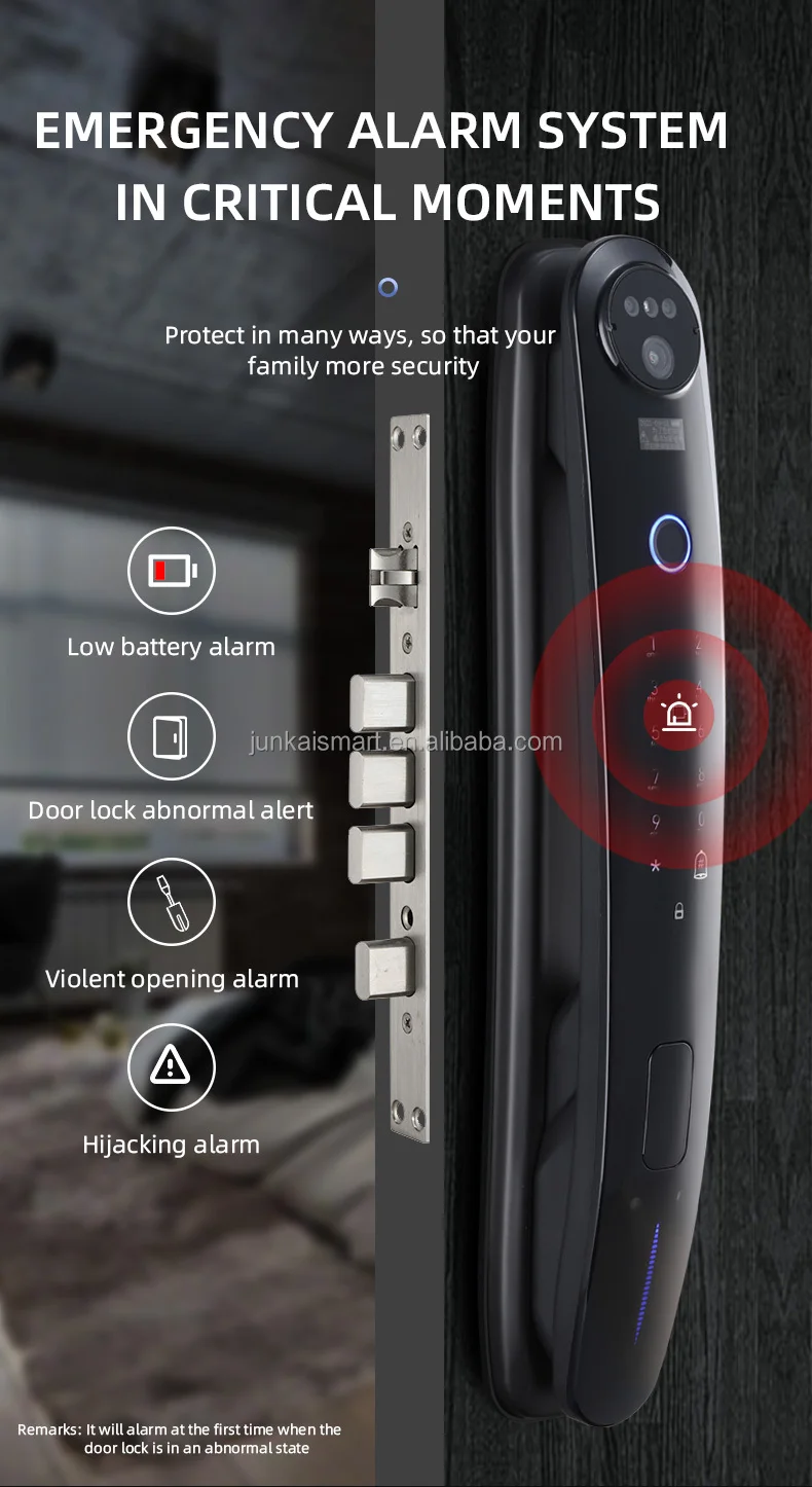 Surprise Price Black Doors Intelligent Password Lock Door Security Door ...