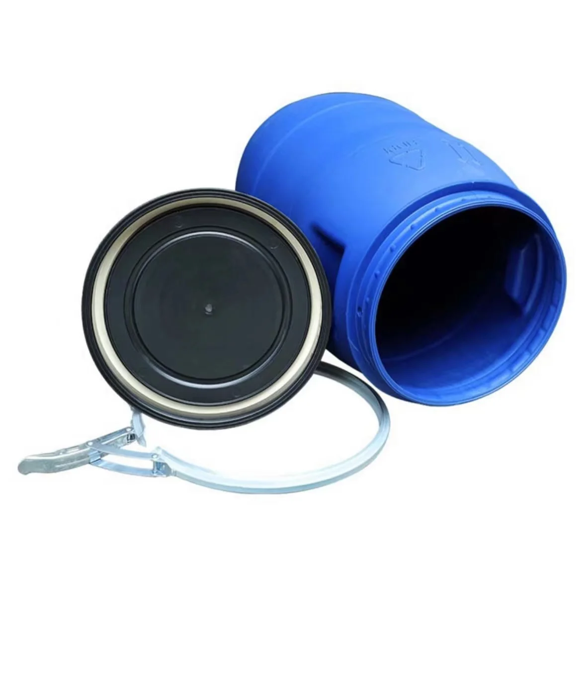 30-200l Flange Barrel With Thick Acid And Alkali Resistance Chemical ...