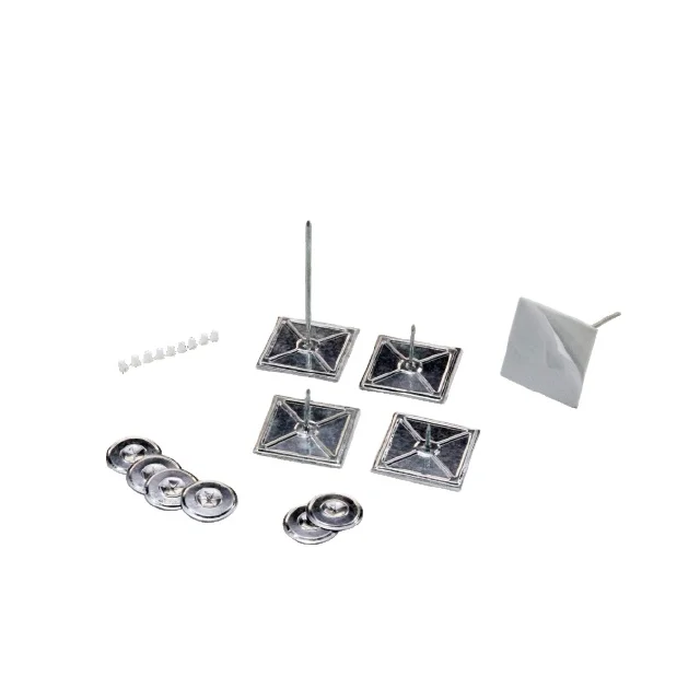 Perforated Base Insulation Pin Self Stick Pin to Stick Plastic to HVAC ...
