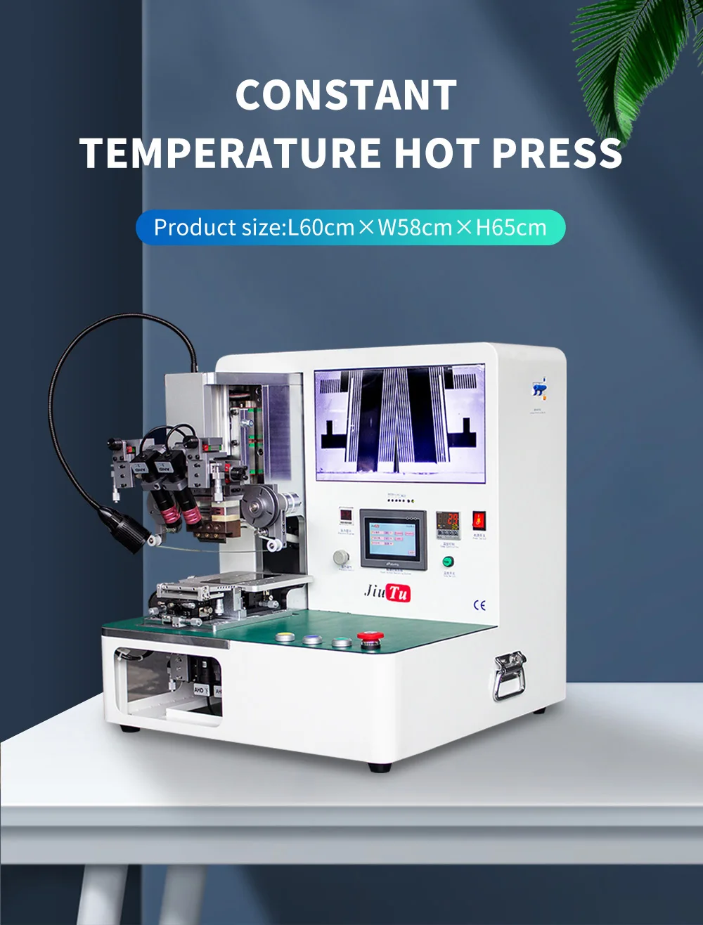 Newest Acf Bonding Machine For Zebra Paper Heat Press - Buy Acf Bonding ...