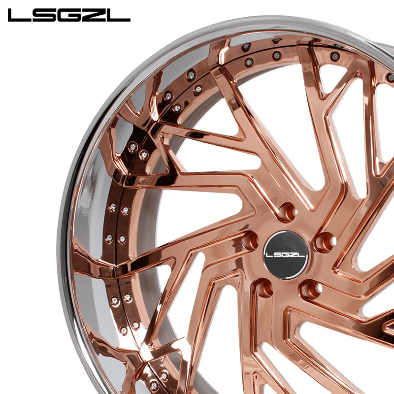 Custom 2 Piece Deep Concave Forged Alloy Wheels - High Performance