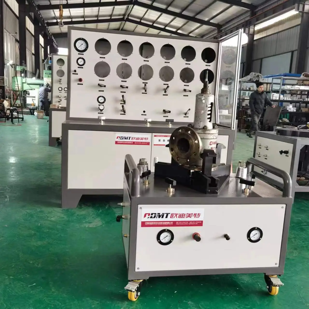Manual Safety Valve Test Rig Flange Connection Pilot-operated Safety ...