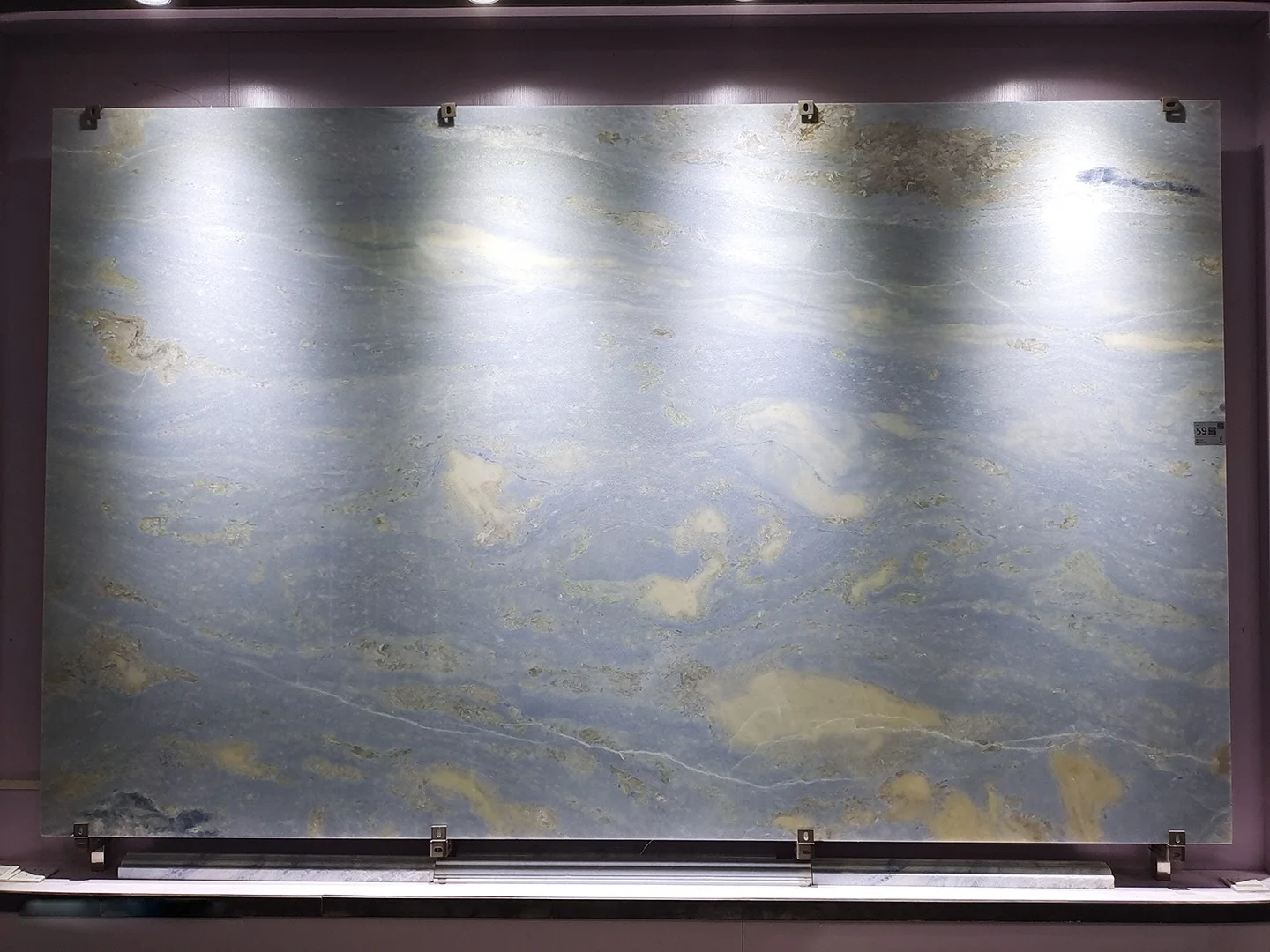 Brazil Translucent Natural Dream Blue Marble Azul Cielo Marble Slabs ...