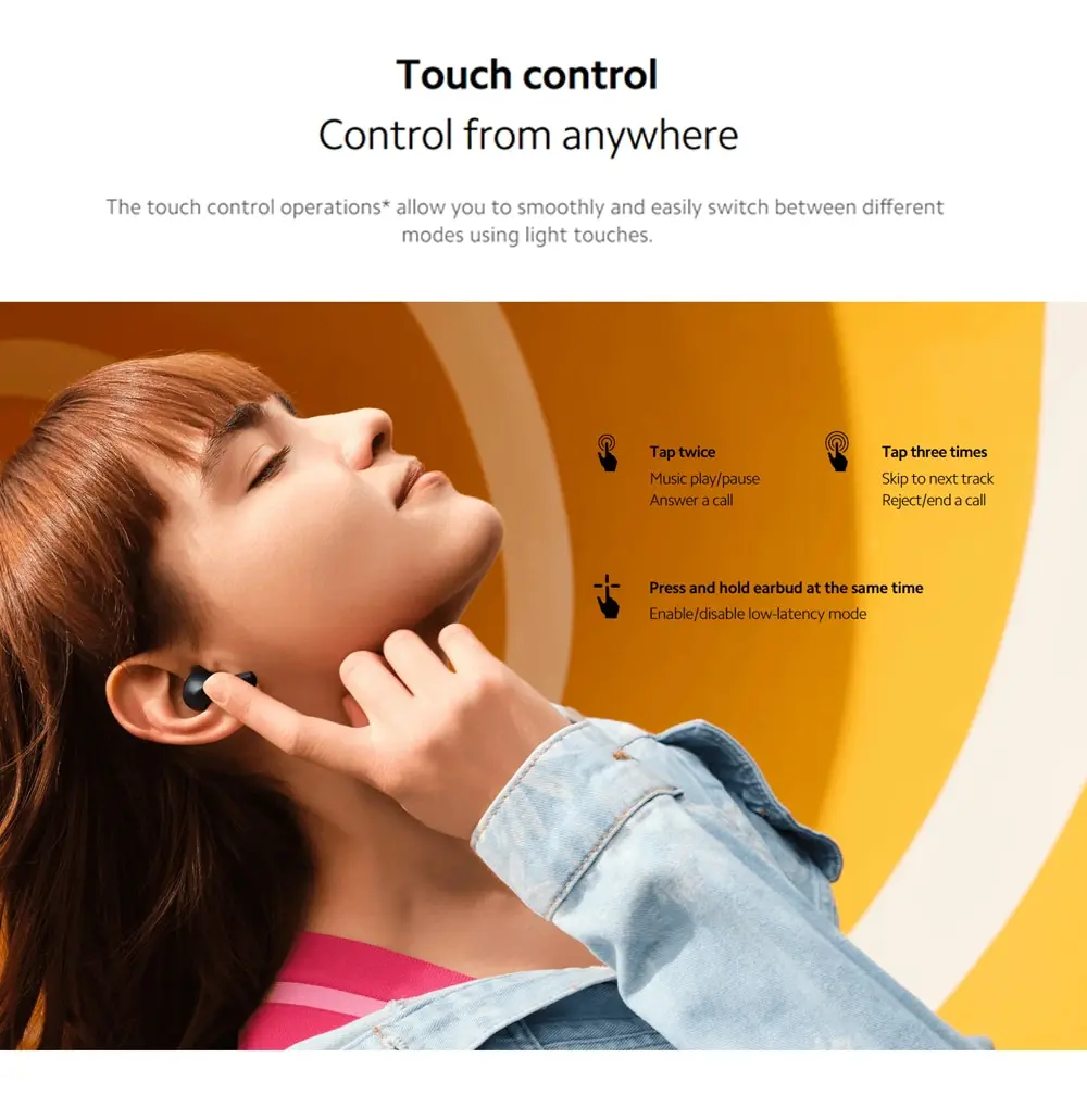 Xiaomi Redmi Buds 4 Active Edition - Noise Cancelling Earbuds