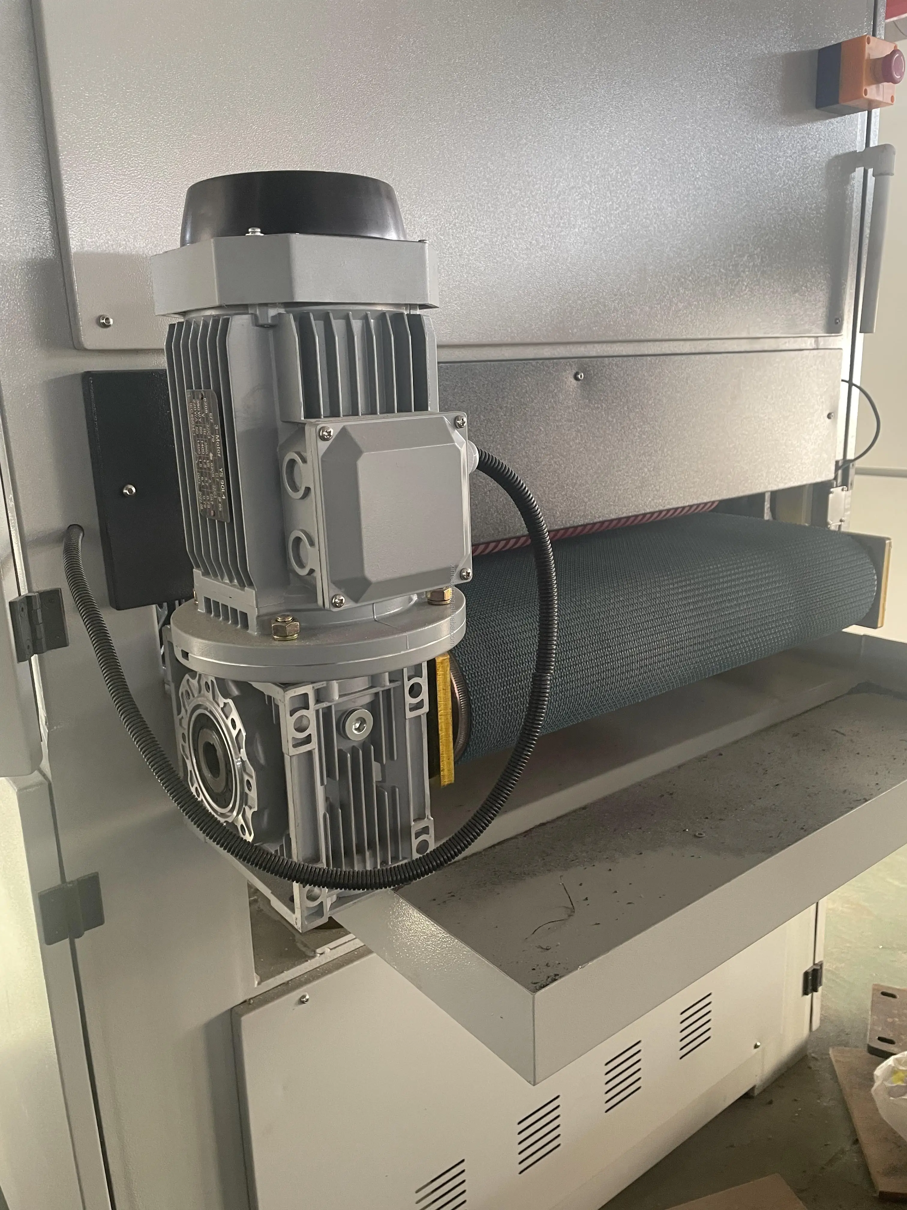 Water Mill Industrial Sheet Metal Sanding Polishing Machine