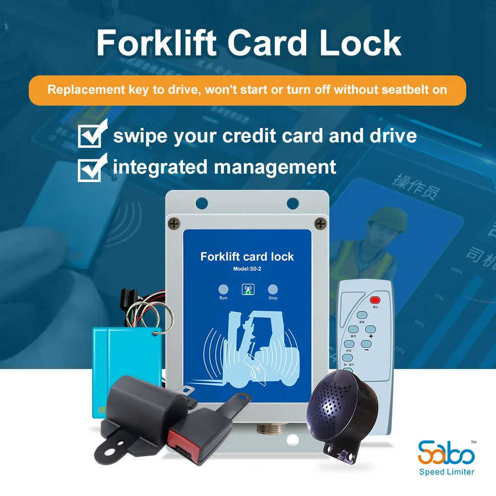 SABO Forklift Card Activation System - Anti Collision & GPS