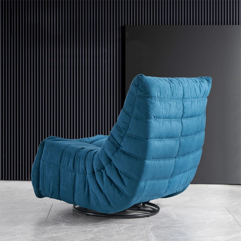 Modern Luxury Single Rotating Power Reclining Floor Sofa Living Room ...