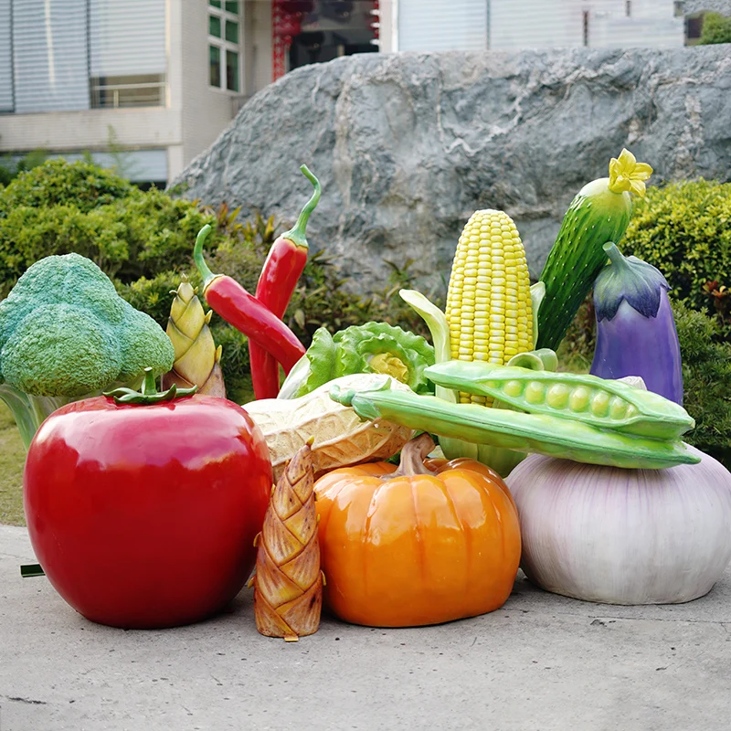 Life-size Giant Modern Decorative Vegetable & Fruit Series
