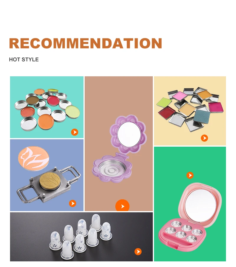 Custom Powder Concave Convex Die Pressed Mold Cosmetics Eyeshadow Press ...