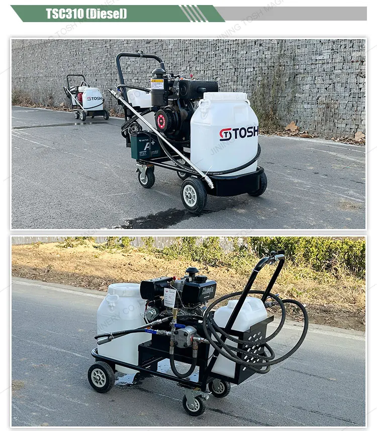 TOSH Best Affordable Small Asphalt Emulsion Sprayer Manual Bitumen Sprayer