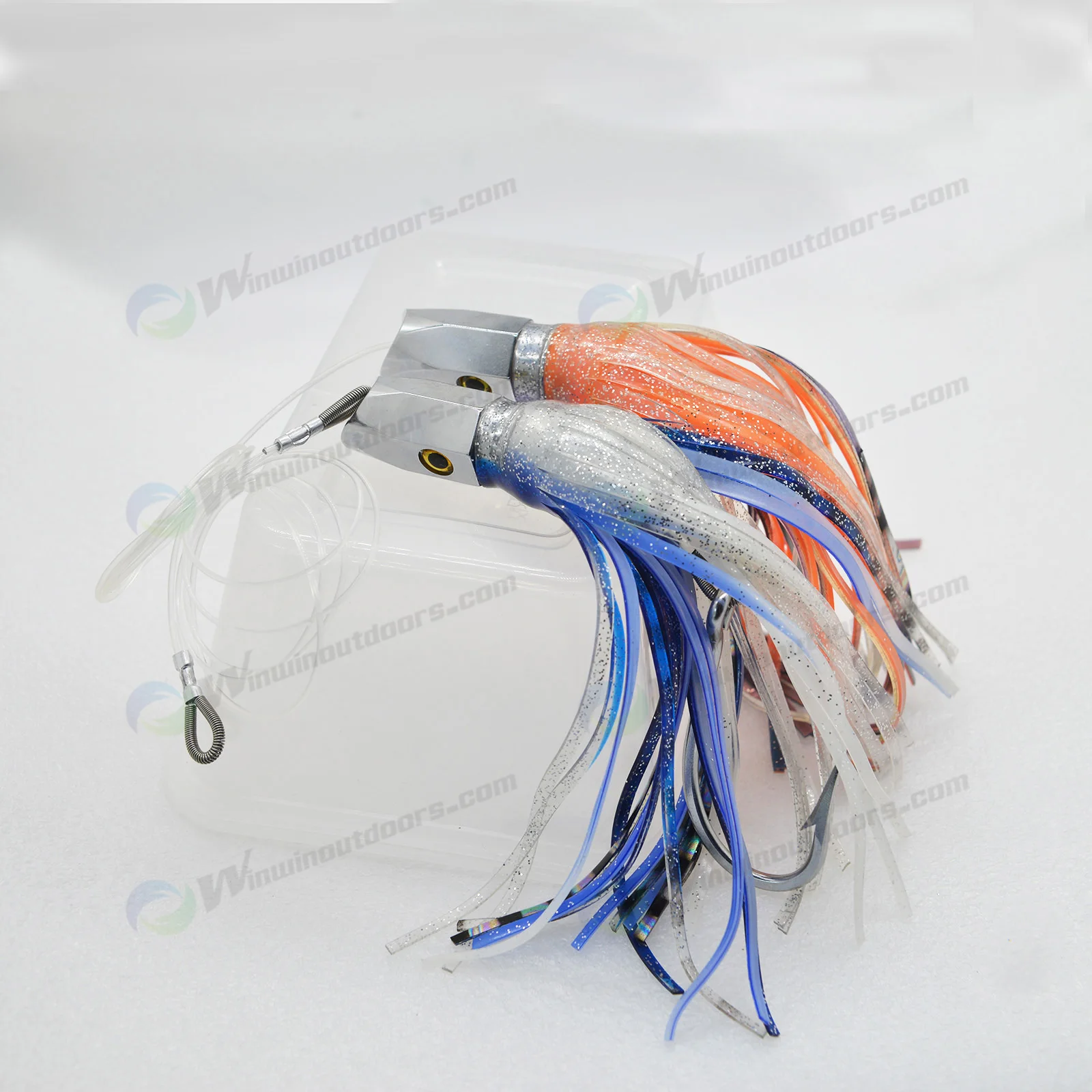 Trolling Lure Saltwater Squid Skirted Deep Sea Fishing Lure