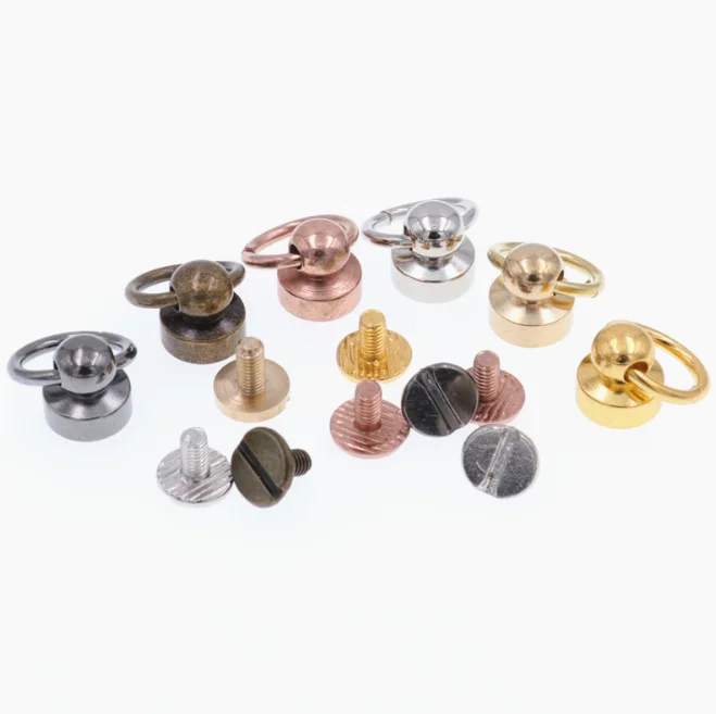 Metal Bags Rivet Nail Buckle Swivel Screw Studs Button Handbag Chain ...