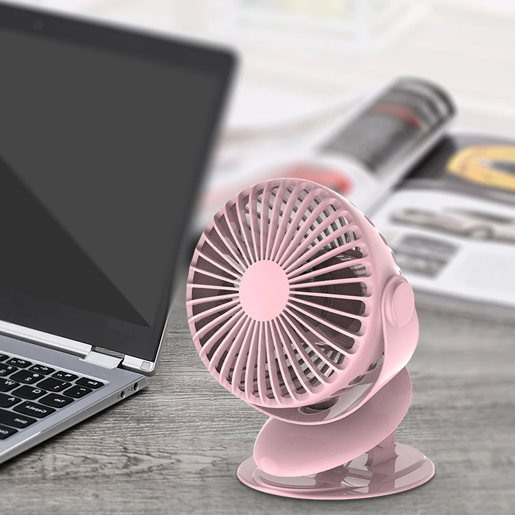 Portable Usb Cooling Fan With Clamp Multi-directional Rotating For ...
