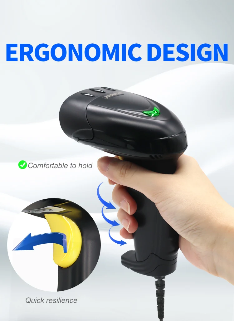2d Qr Code Barcode Scanner Gun Wireless Bluetooth 1d Price Reader ...