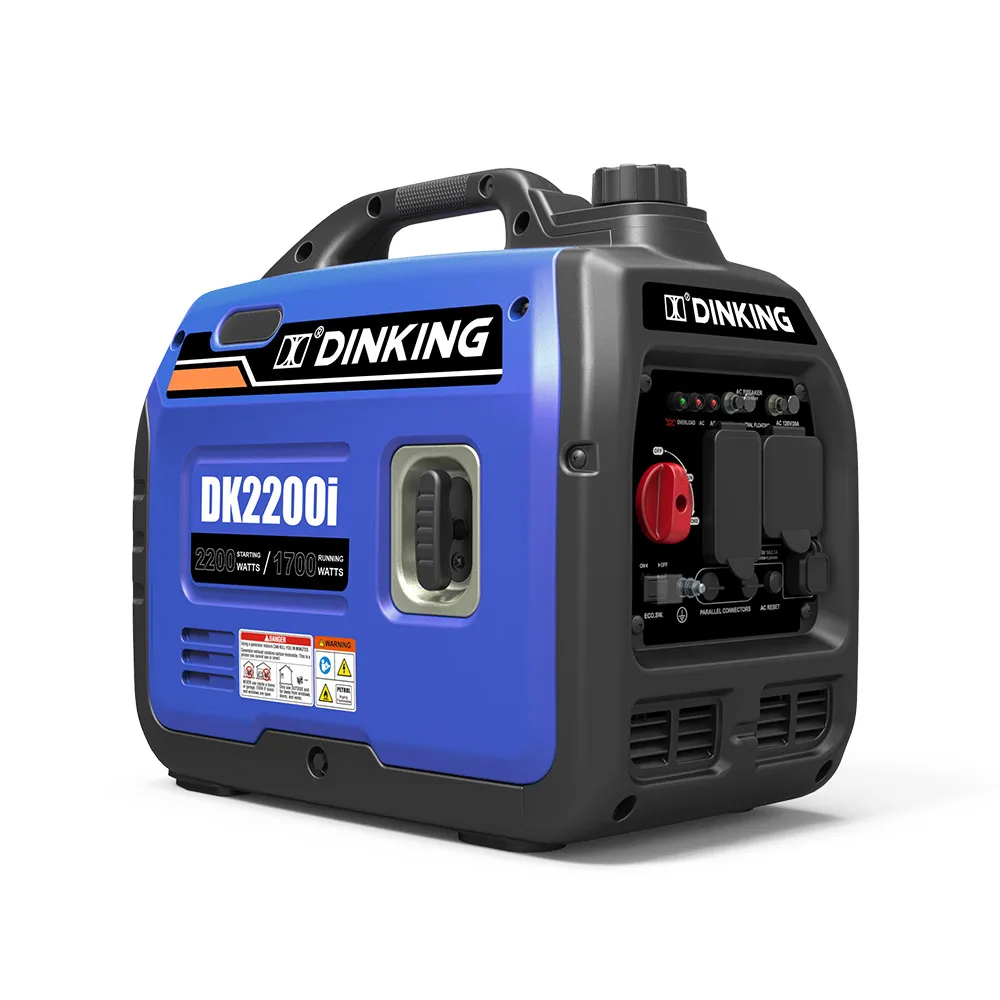 Dinking 2.2kw Gasoline Inverter Generator Portable Silent Energy ...