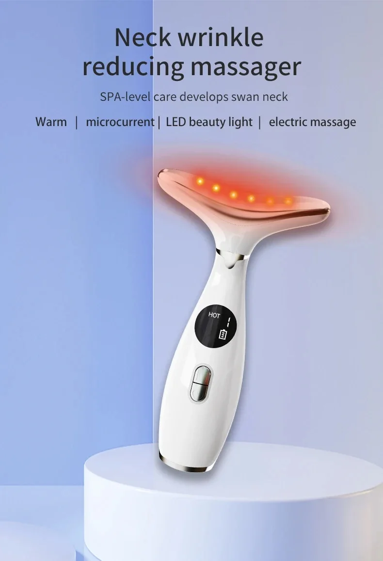 New Design 3 In 1 Ems Face Wrinkle Remover Electric Led Photon Therapy ...