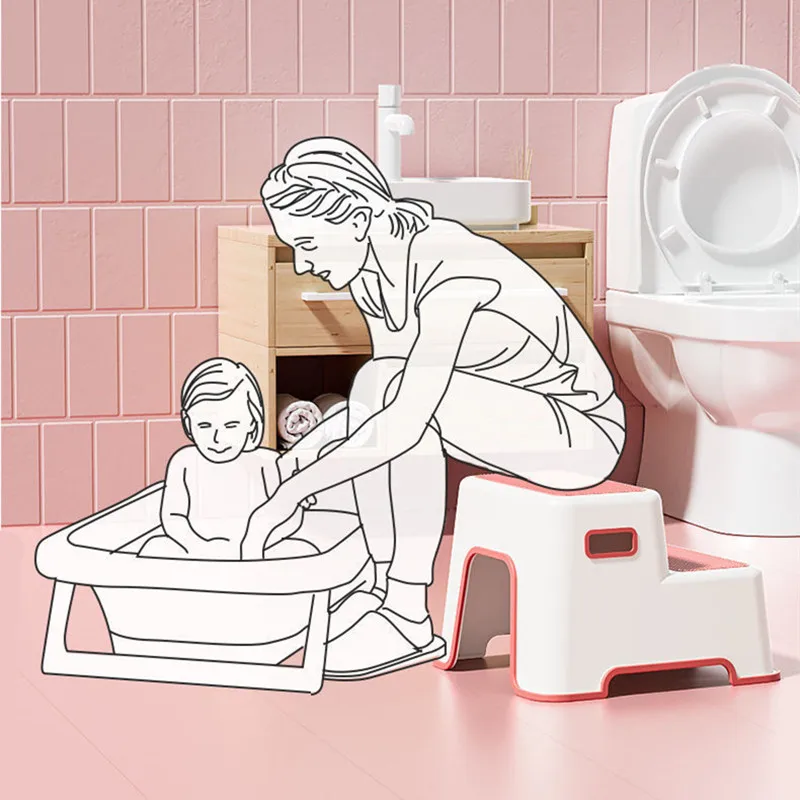 Two Step Kids Step Stools Toddler Safety Steps for Bathroom Kitchen ...
