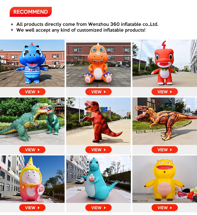 Advertising Custom Inflatables Products Costume Suit Cartoon Animal ...